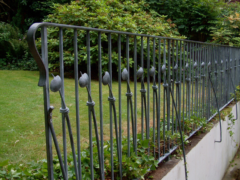seed-head-contemporary-forged-railing-blacksmith-james-price - James ...