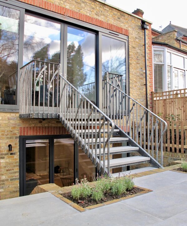 London Balcony, combining traditional craft and contemporary metal design