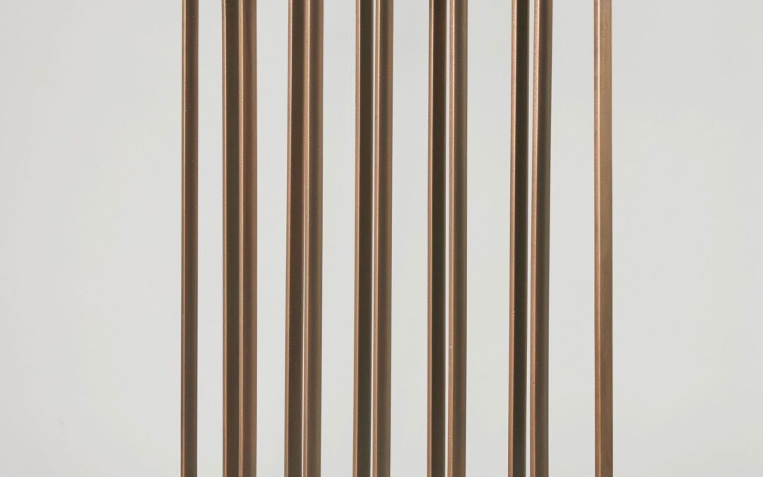 Continuous line-bronze railing - James Price Blacksmith Ltd