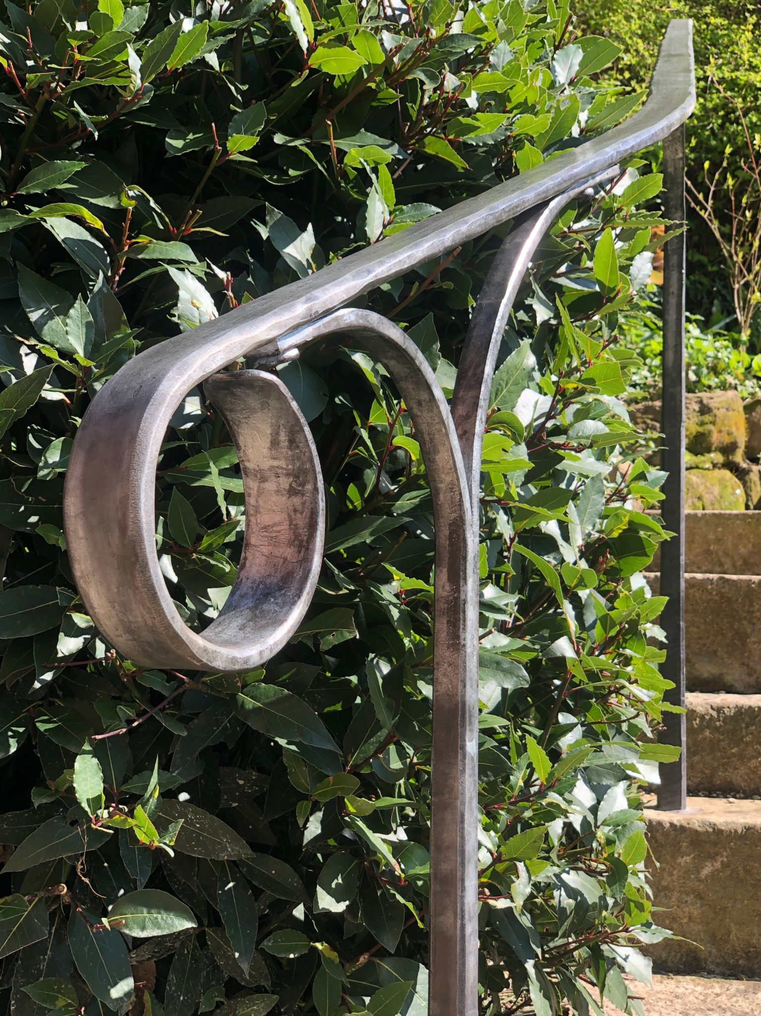 Branch handrails - James Price Blacksmith Ltd