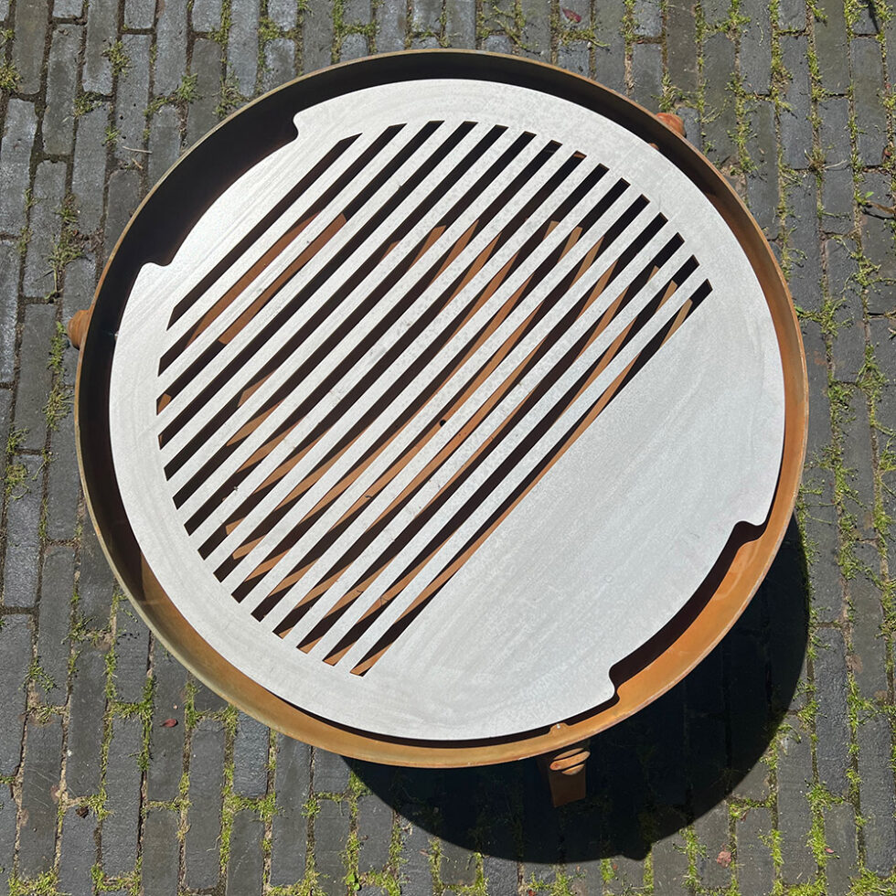 Rivet fire bowl - James Price Blacksmith Ltd